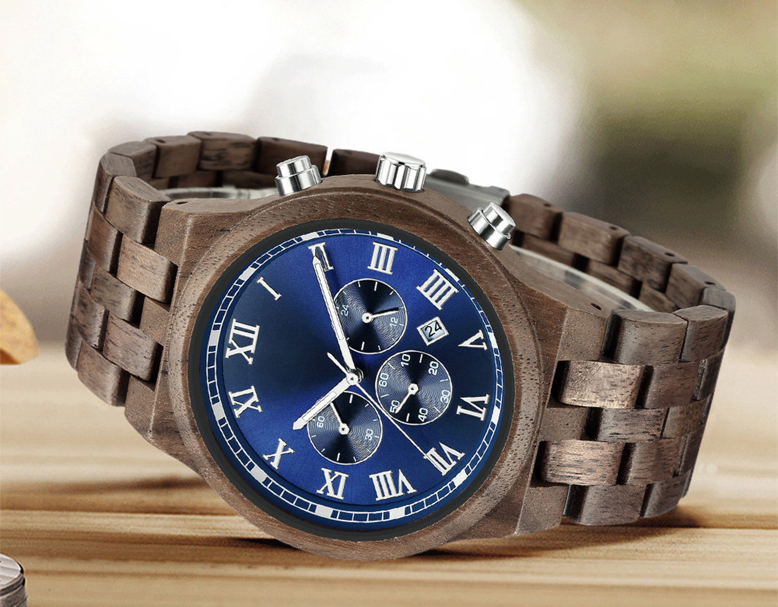 Mars Watch Wooderland Wooden Watch Hand-made Men's Watch - Etsy