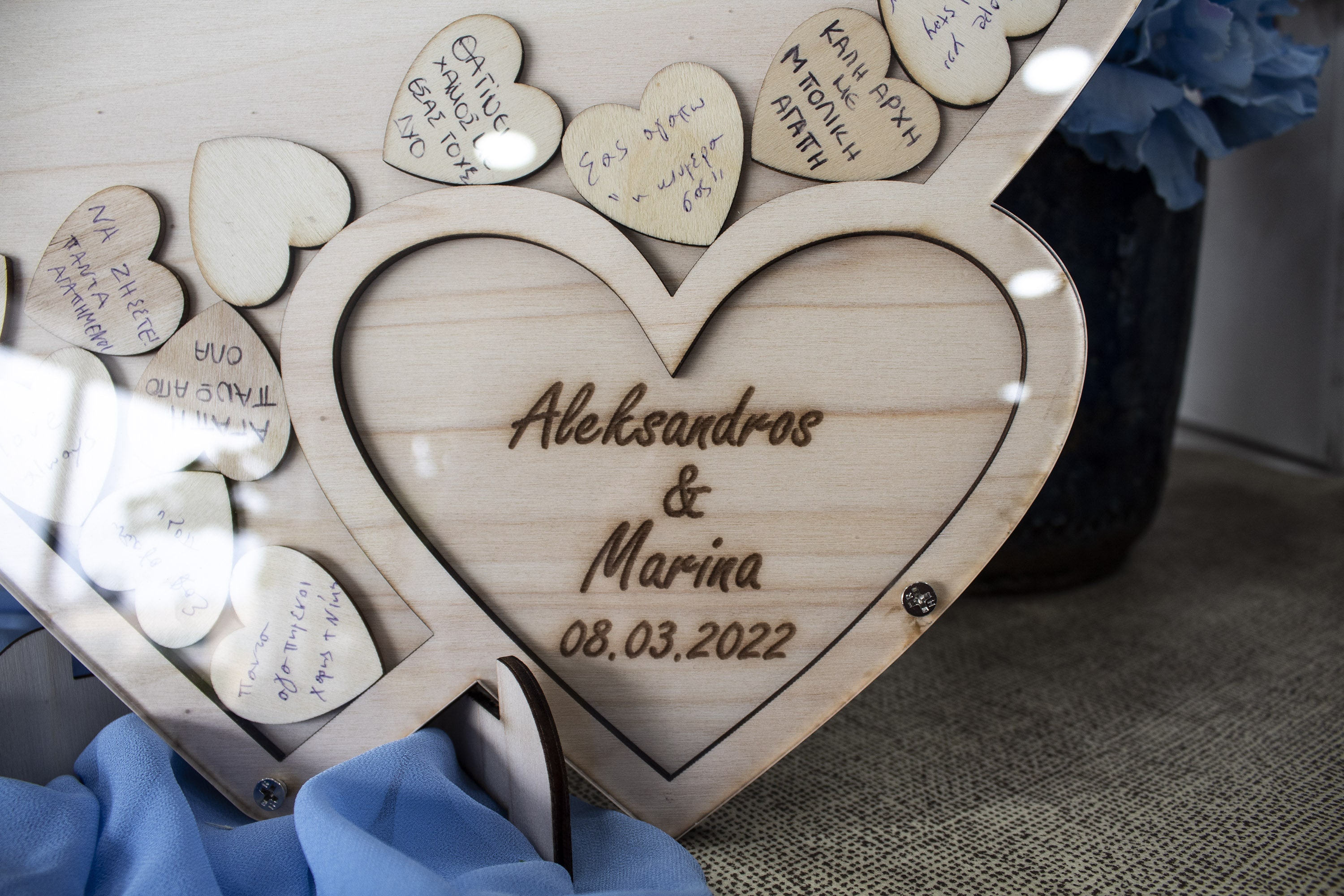 Custom Wooden Guest Wish Book | Wedding | Wish Book | Personalize - Etsy