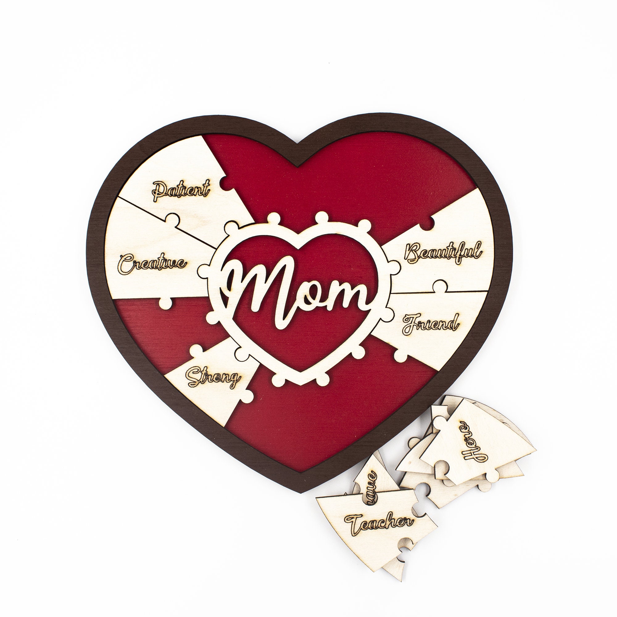 Mom Gifts Puzzle | Mother's Day | Wooden Gift - Etsy