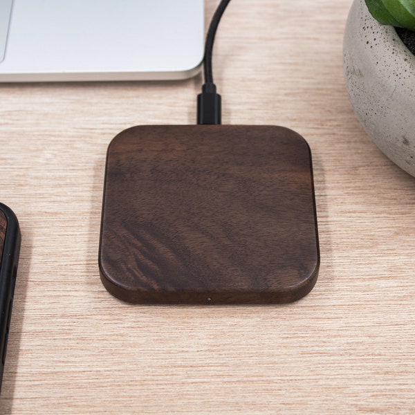 Wooden Phone Charger - Etsy