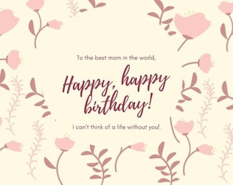 Mom To Be Card Congratulations Cards Card for New Mother | Etsy