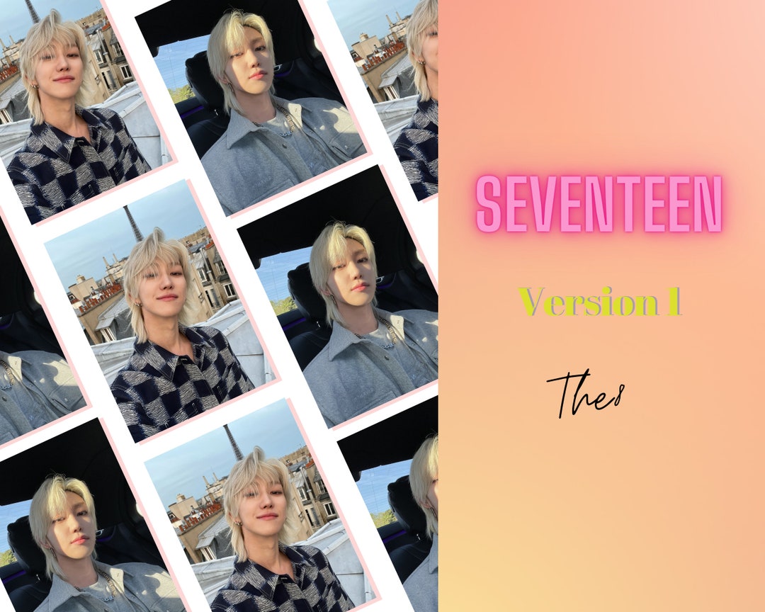 Seventeen The8 Photocards/ The8 Photo Cards / K-pop Accessories - Etsy