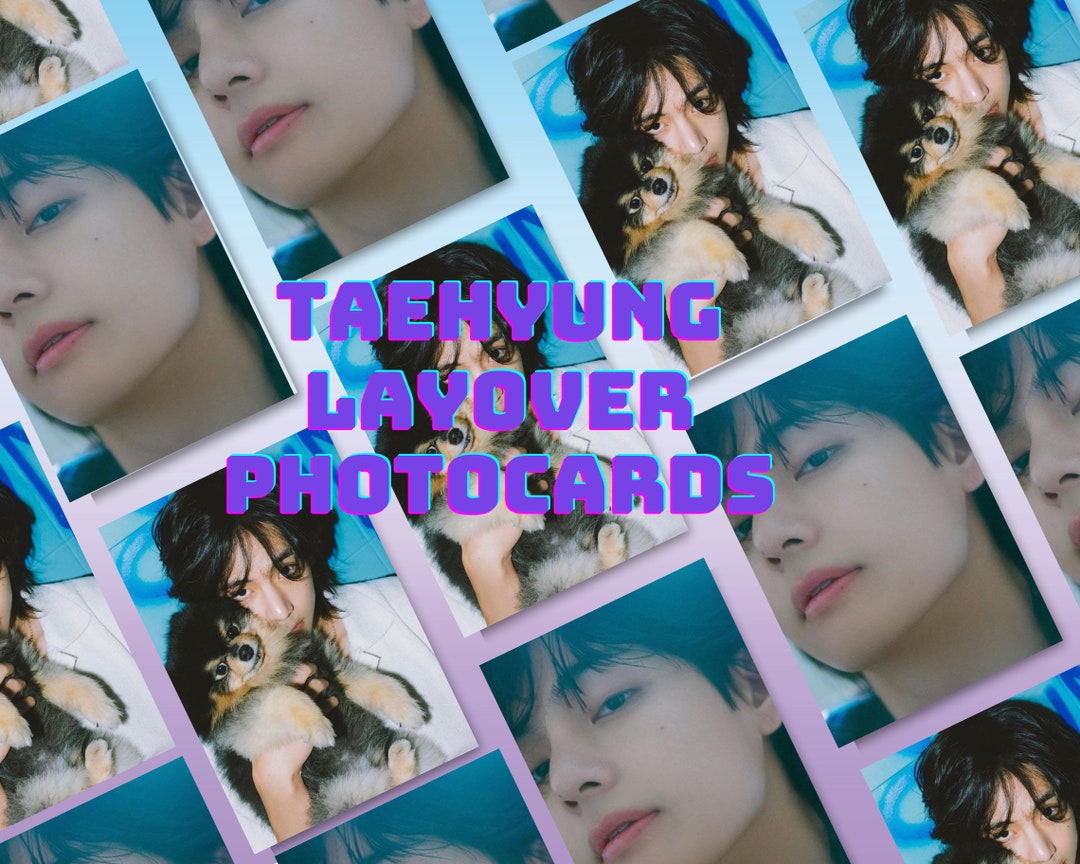 Taehyung Layover Photocards/ Lomo Cards/ Fan Made Photocards - Etsy