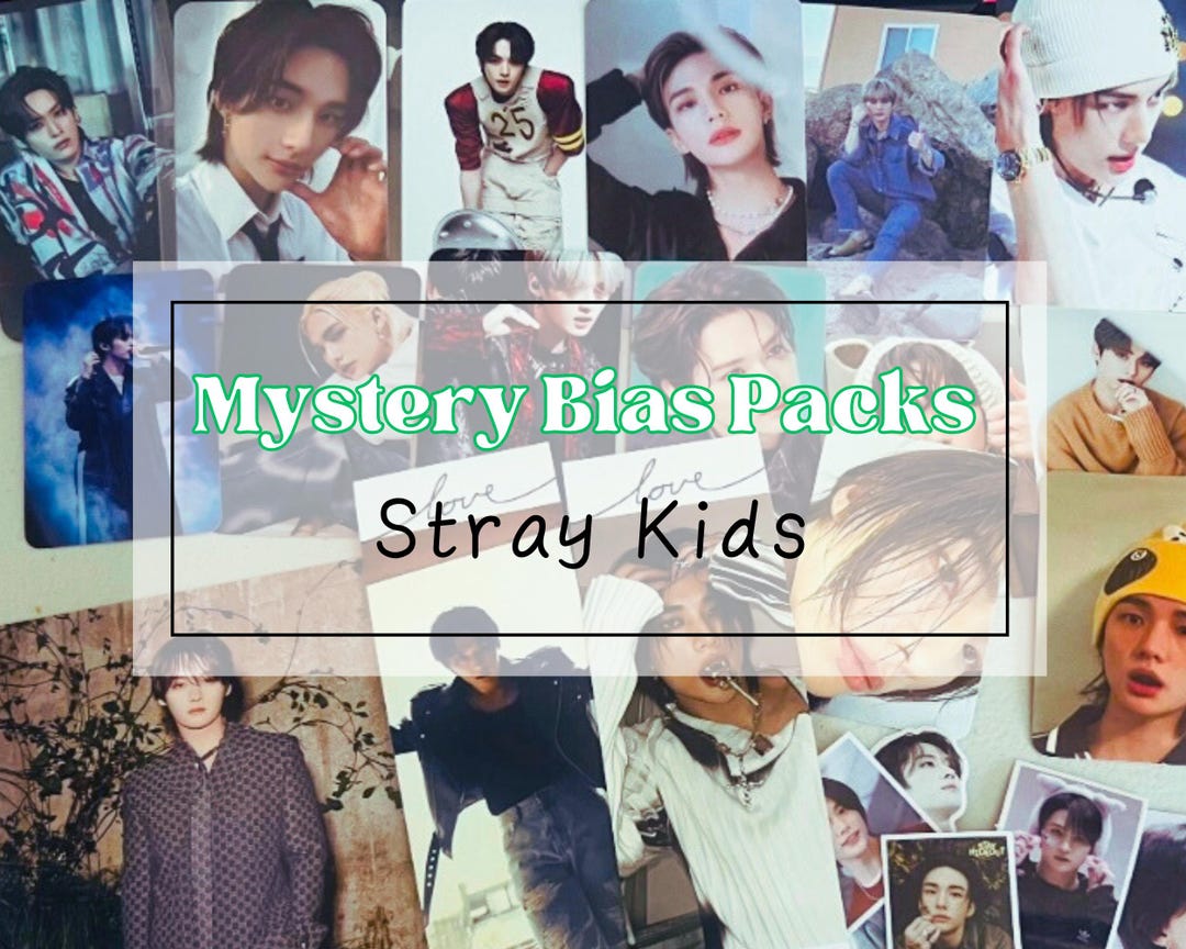 Stray Kids Bias Mystery Pack/stay/bias Pack/photo Bundle/k-pop Gift - Etsy