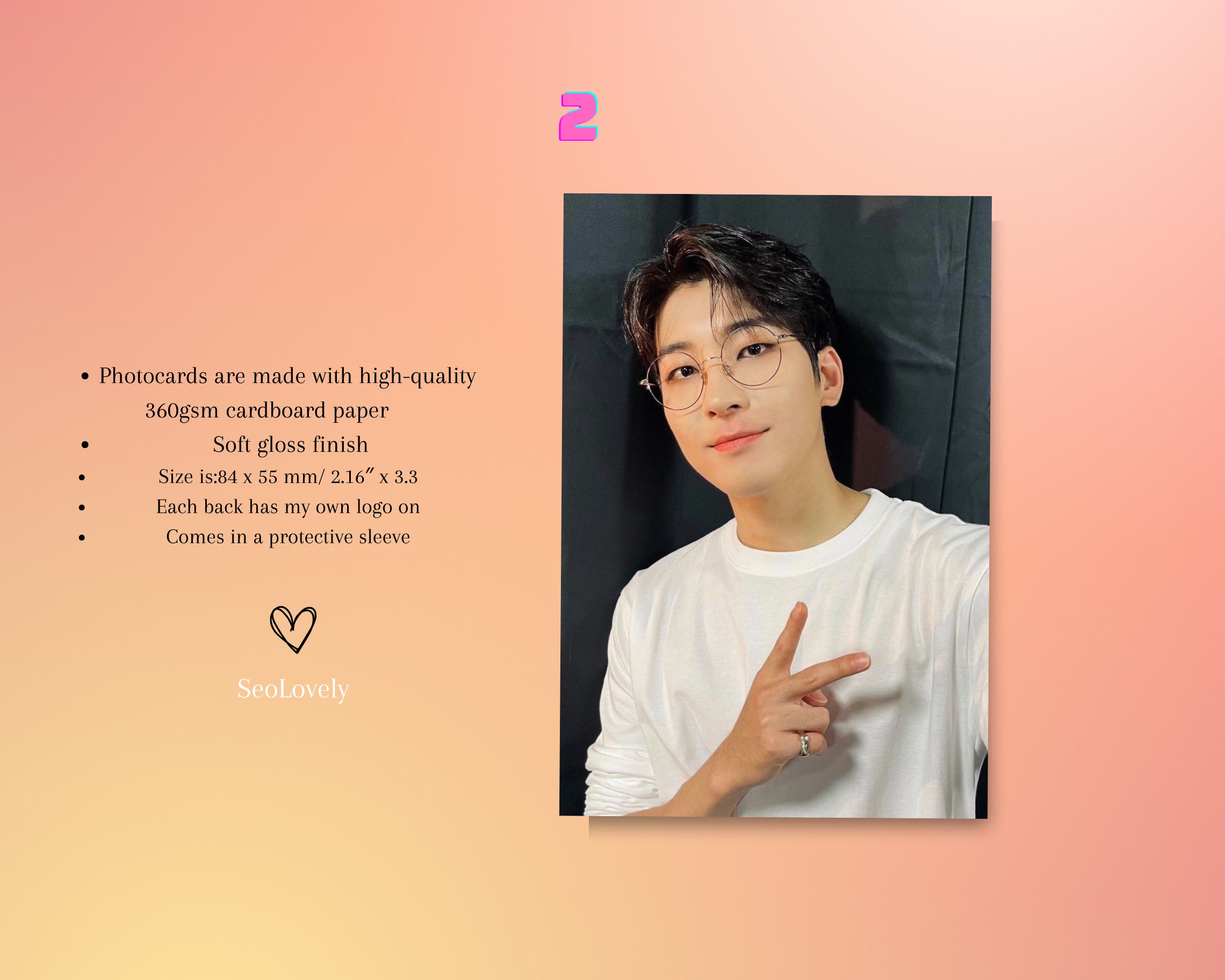 Seventeen Wonwoo Photocards/ Jeon Wonwoo Photo Cards / K-pop Accessories - Etsy