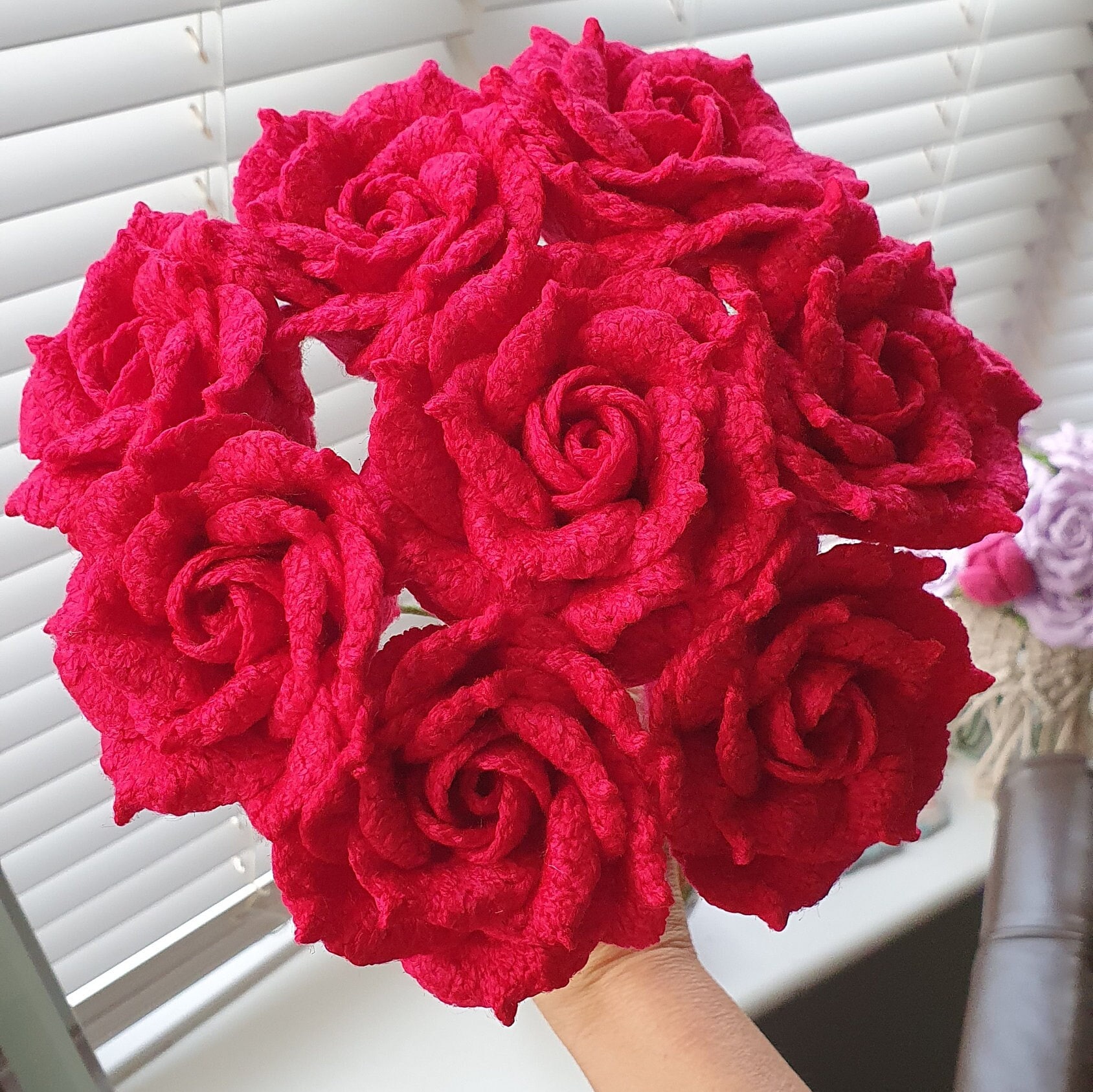 Crochet Hybrid Tea Rose Pattern, Crochet Rose Pattern - Etsy