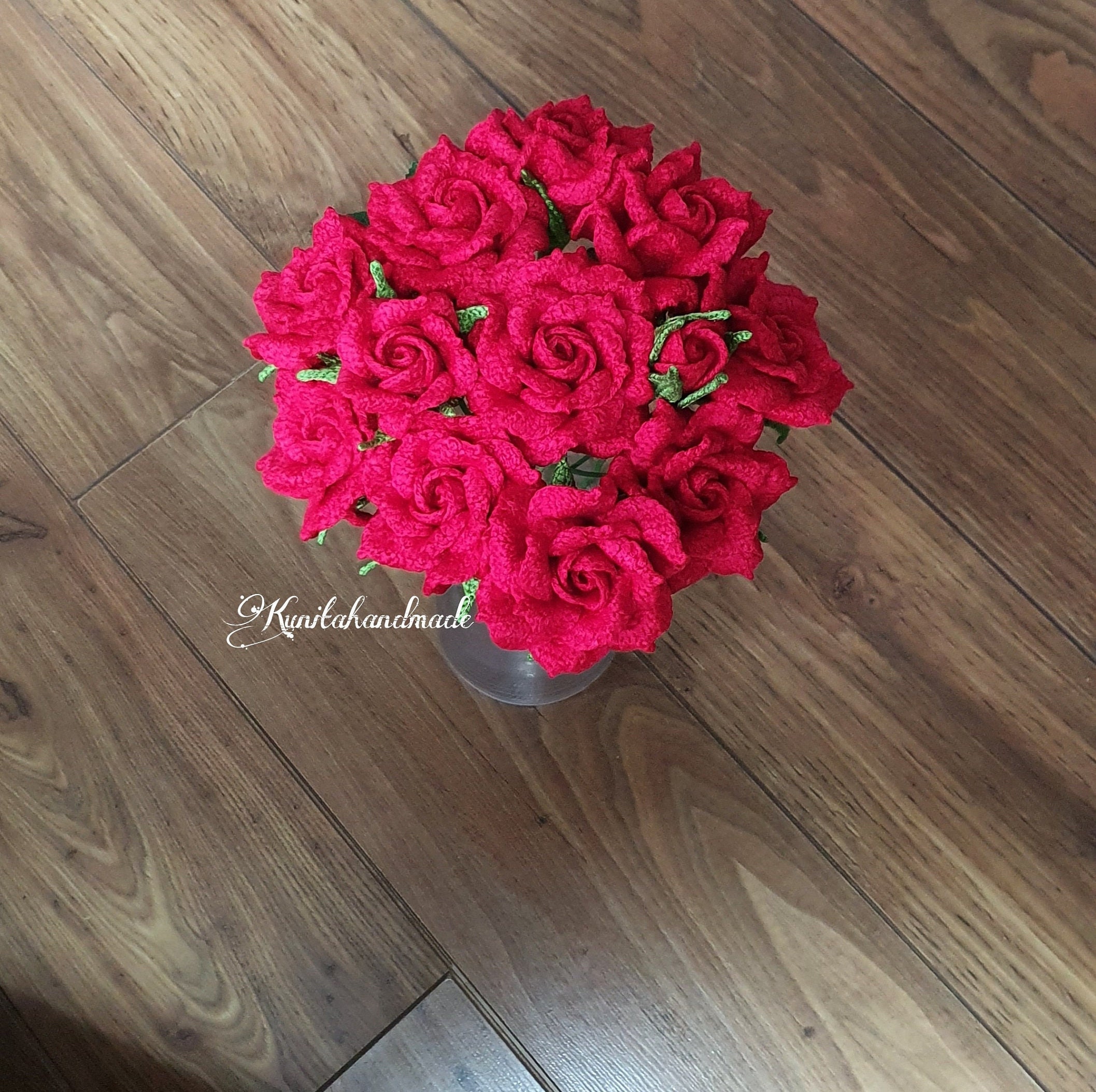 Crochet Hybrid Tea Rose Pattern, Crochet Rose Pattern - Etsy