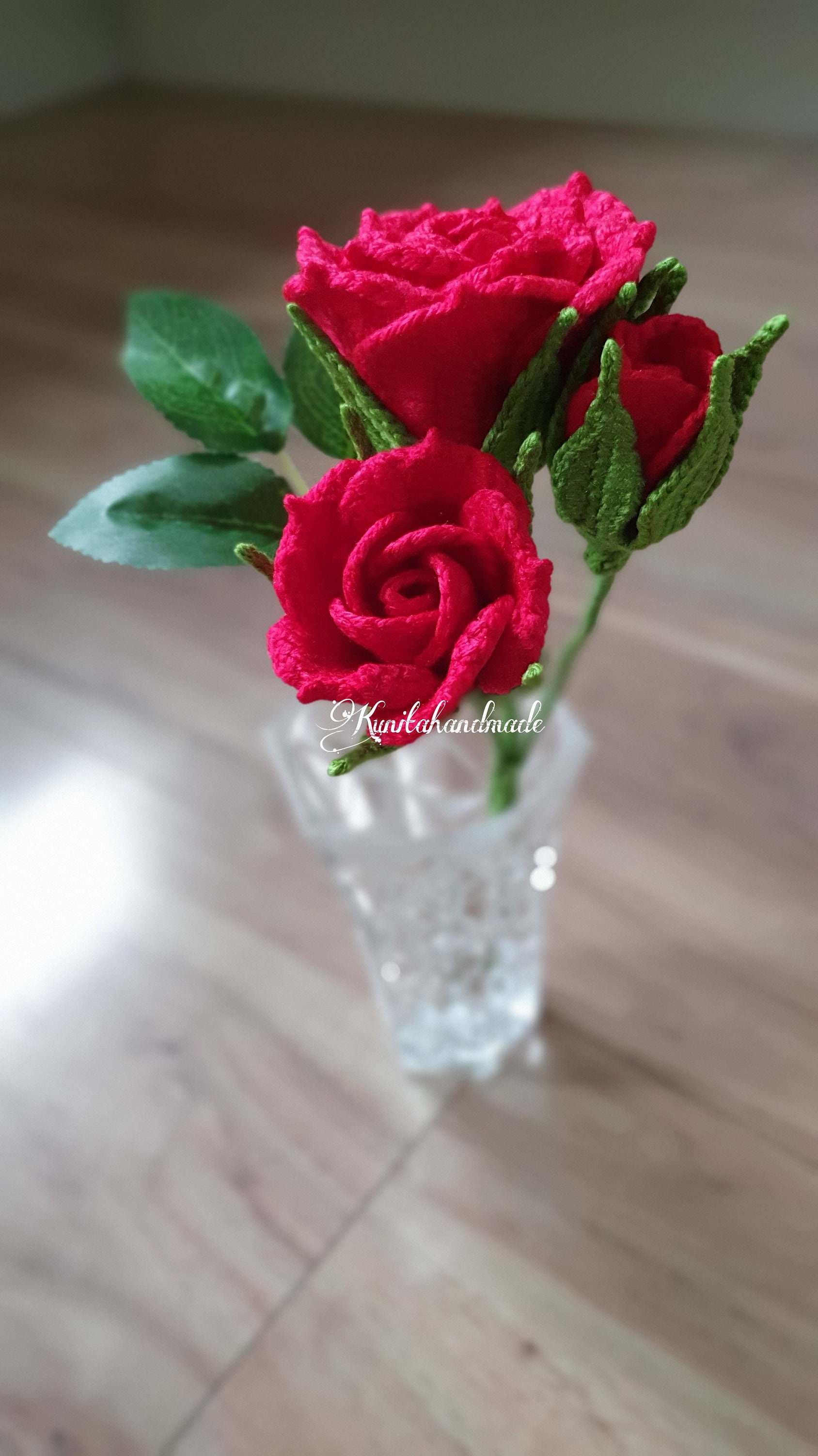 Crochet Hybrid Tea Rose Pattern, Crochet Rose Pattern - Etsy