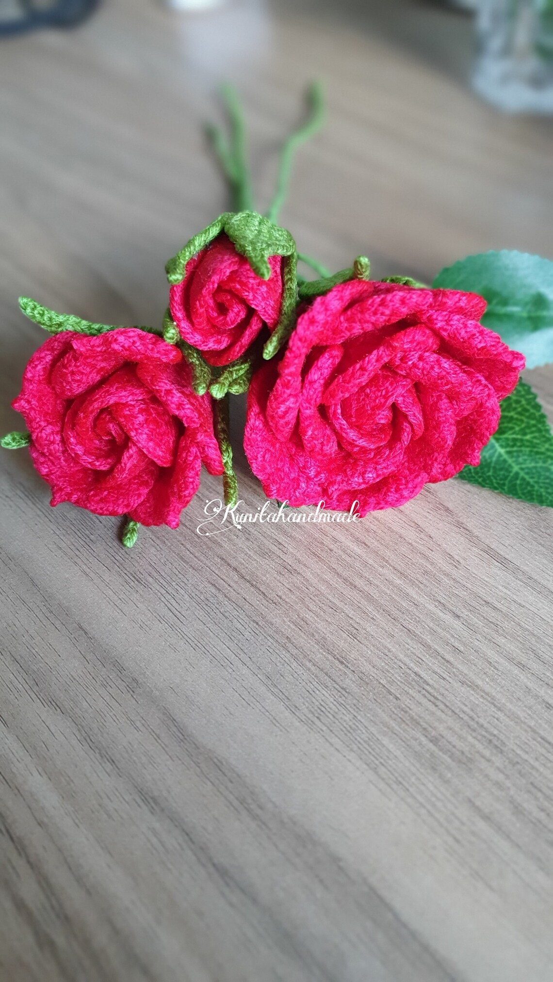 Crochet Hybrid Tea Rose Pattern, Crochet Rose Pattern - Etsy