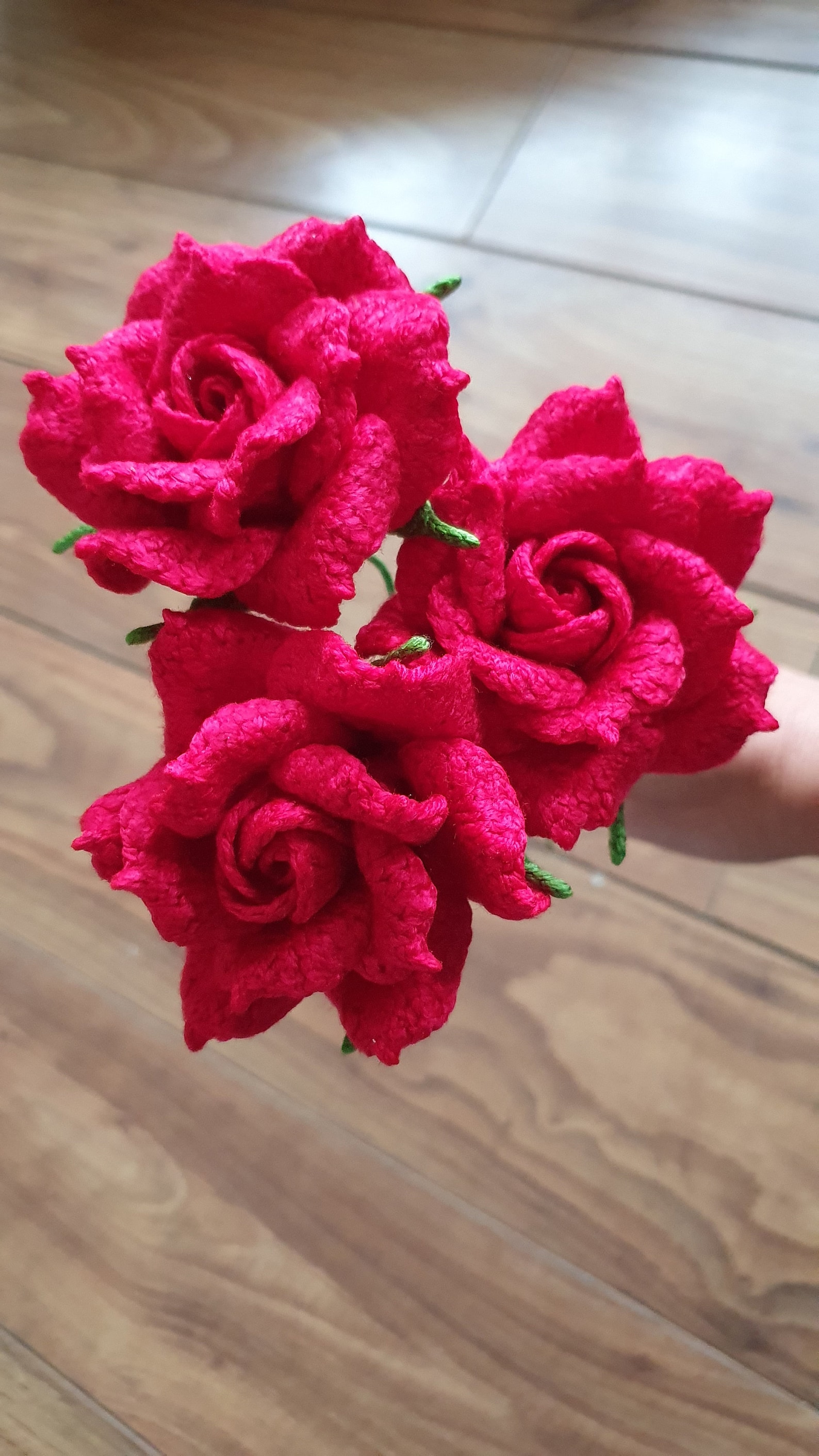 Crochet Hybrid Tea Rose Pattern, Crochet Rose Pattern - Etsy