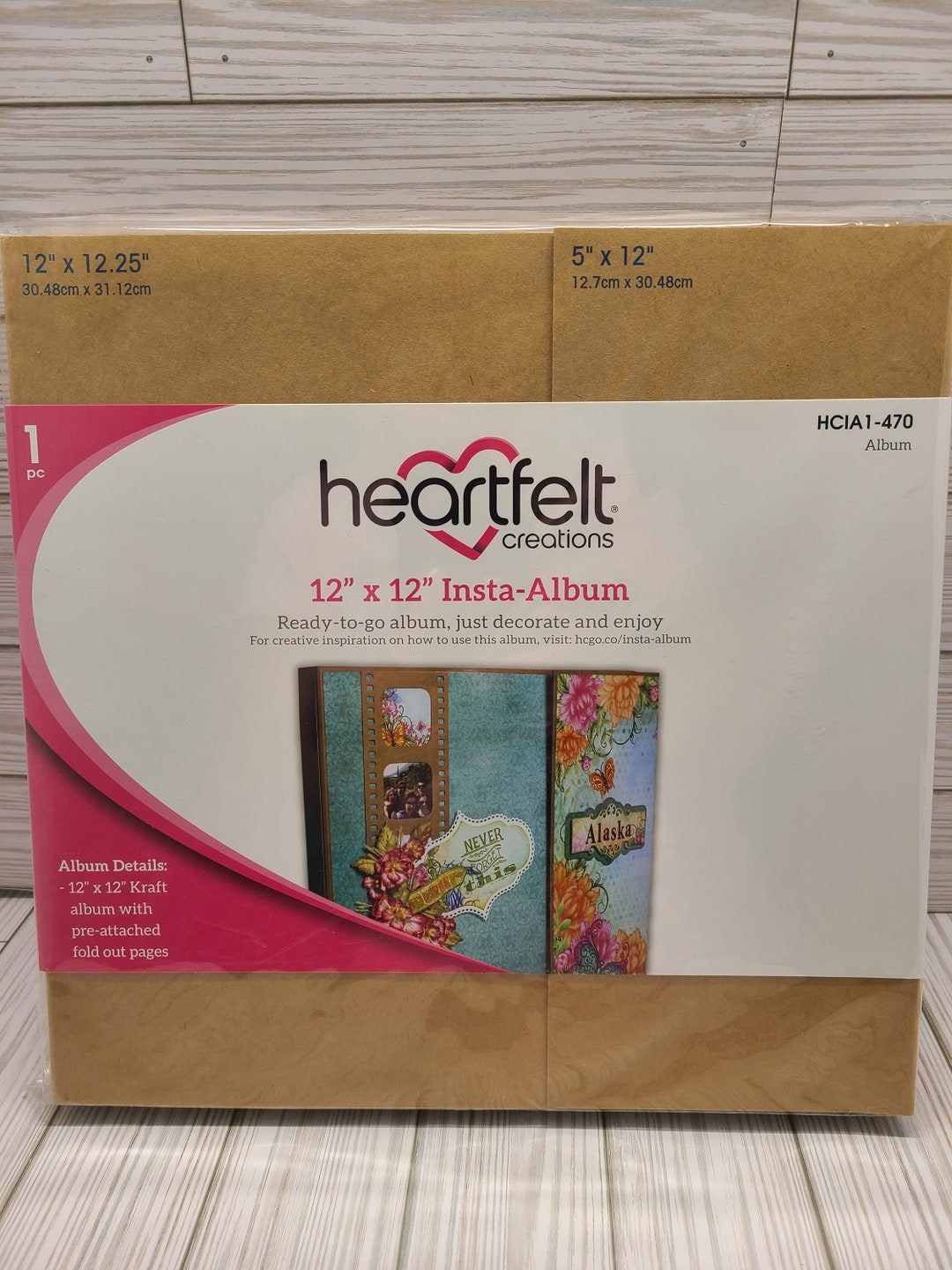 Heartfelt Creations - 12 X 12 Insta-album - Etsy