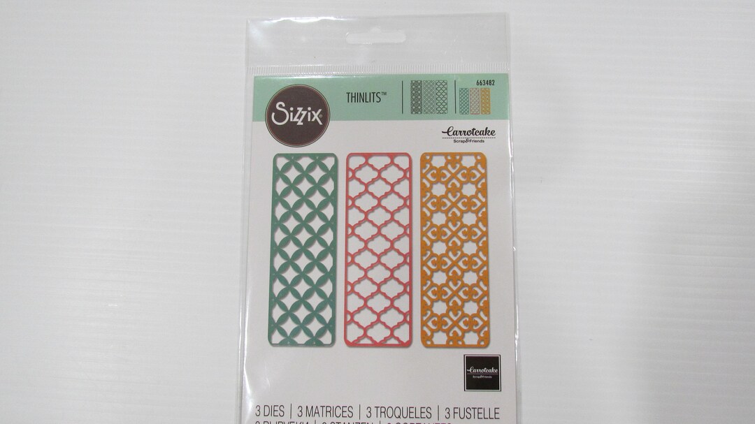 Sizzix Creative Backgrounds Thinlit Dies - Etsy