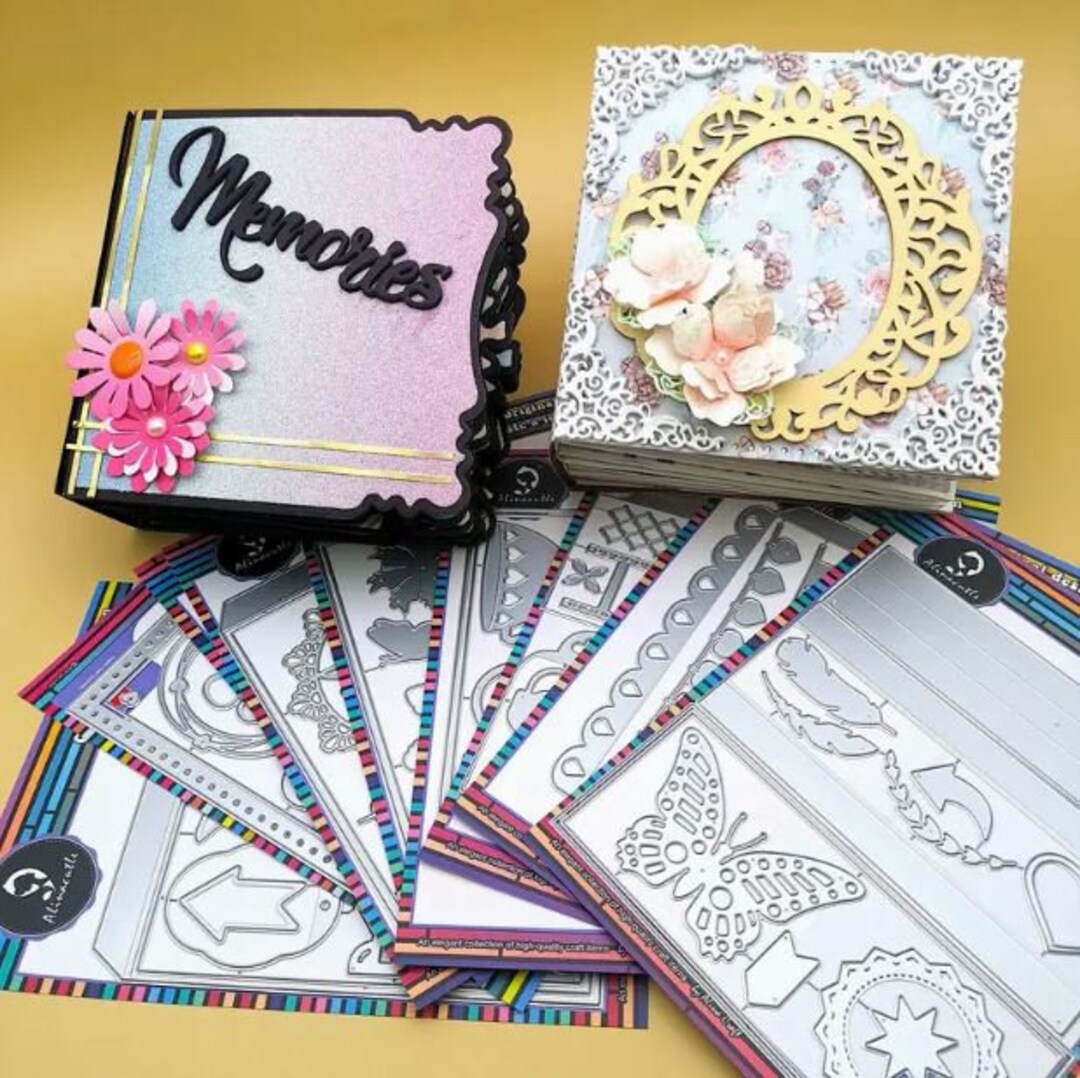 Alinacutle - Mini Album Die Sets - Etsy