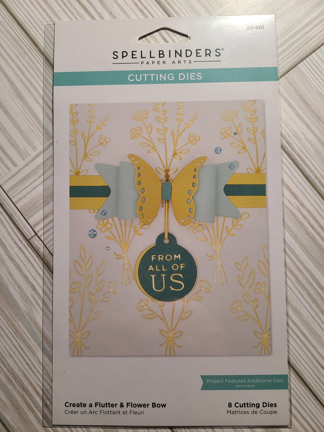Spellbinders - Create a Flutter & Flower Bow - Etsy