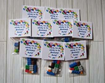 Building Block Party Favors - Etsy