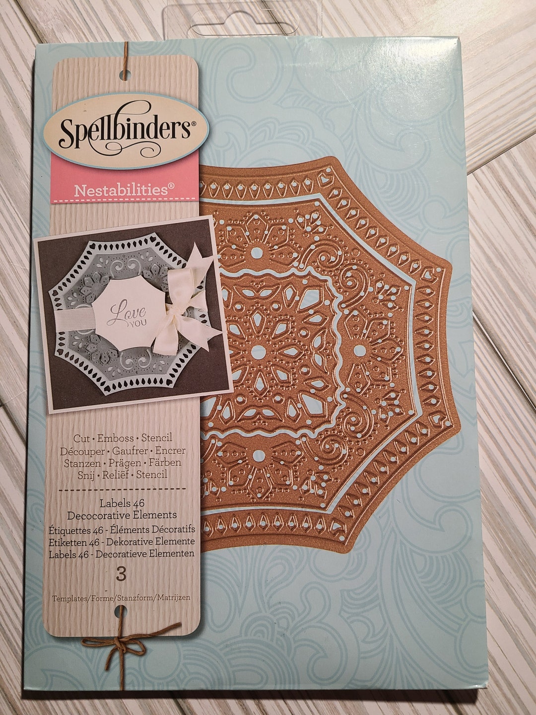 Spellbinders - Decorative Elements - Etsy