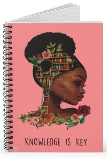 Black Woman Journal African American Notebook Afrocentric Journal for ...