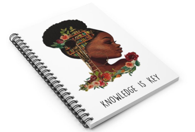 Black Woman Journal African American Notebook Afrocentric Journal for ...