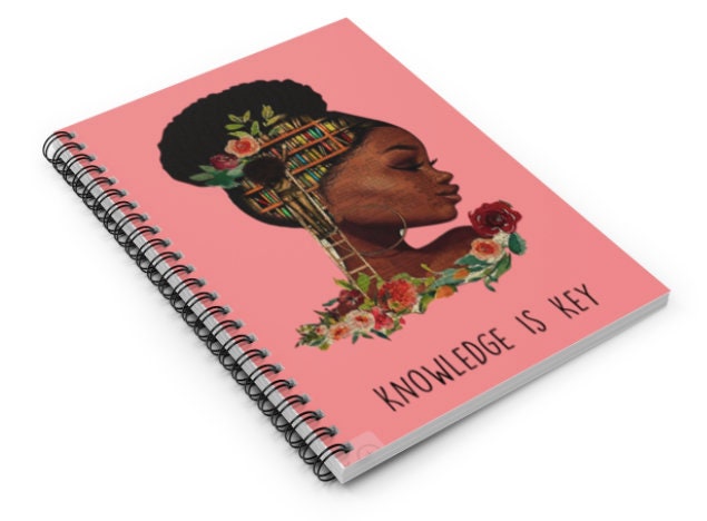 Black Woman Journal African American Notebook Afrocentric Journal for ...