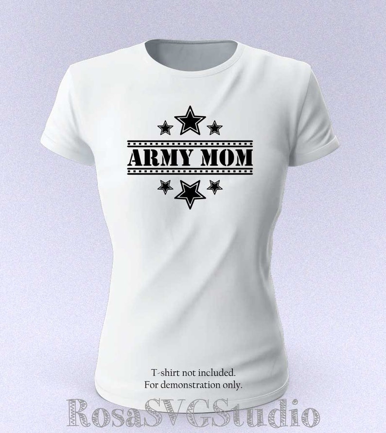 Army Mom SVG, Patriotic Design (digital Download) - Etsy