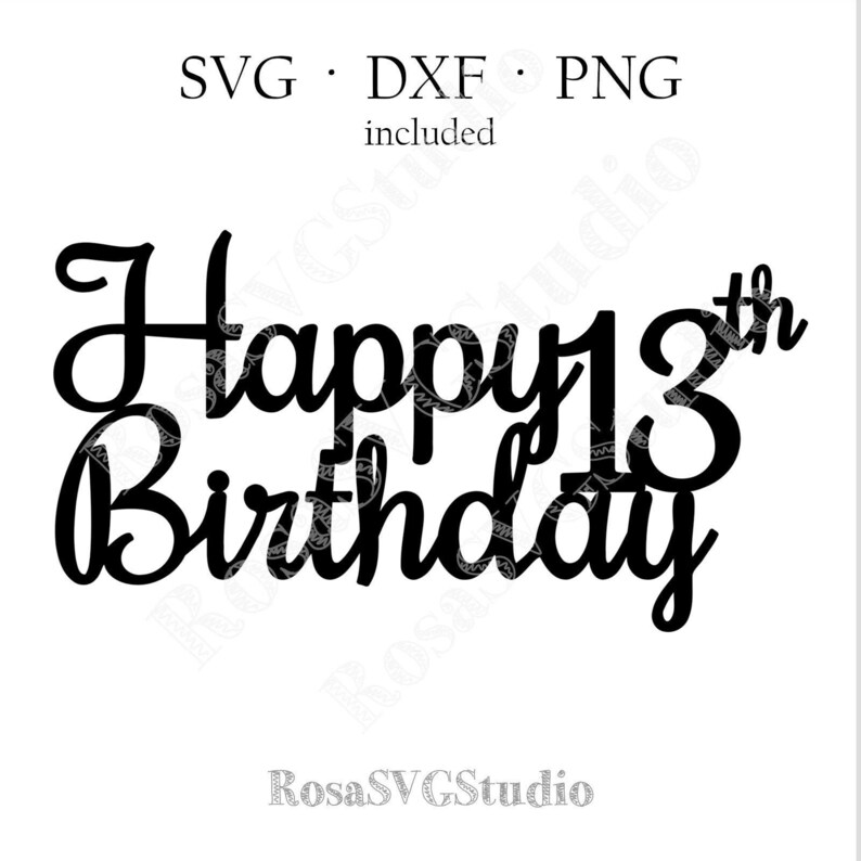 13th Birthday Cake Topper Svg Happy 13th Birthday Svg Etsy Australia 13th-birthday-cake-topper-svg-happy-13th-birthday-svg-etsy-australia