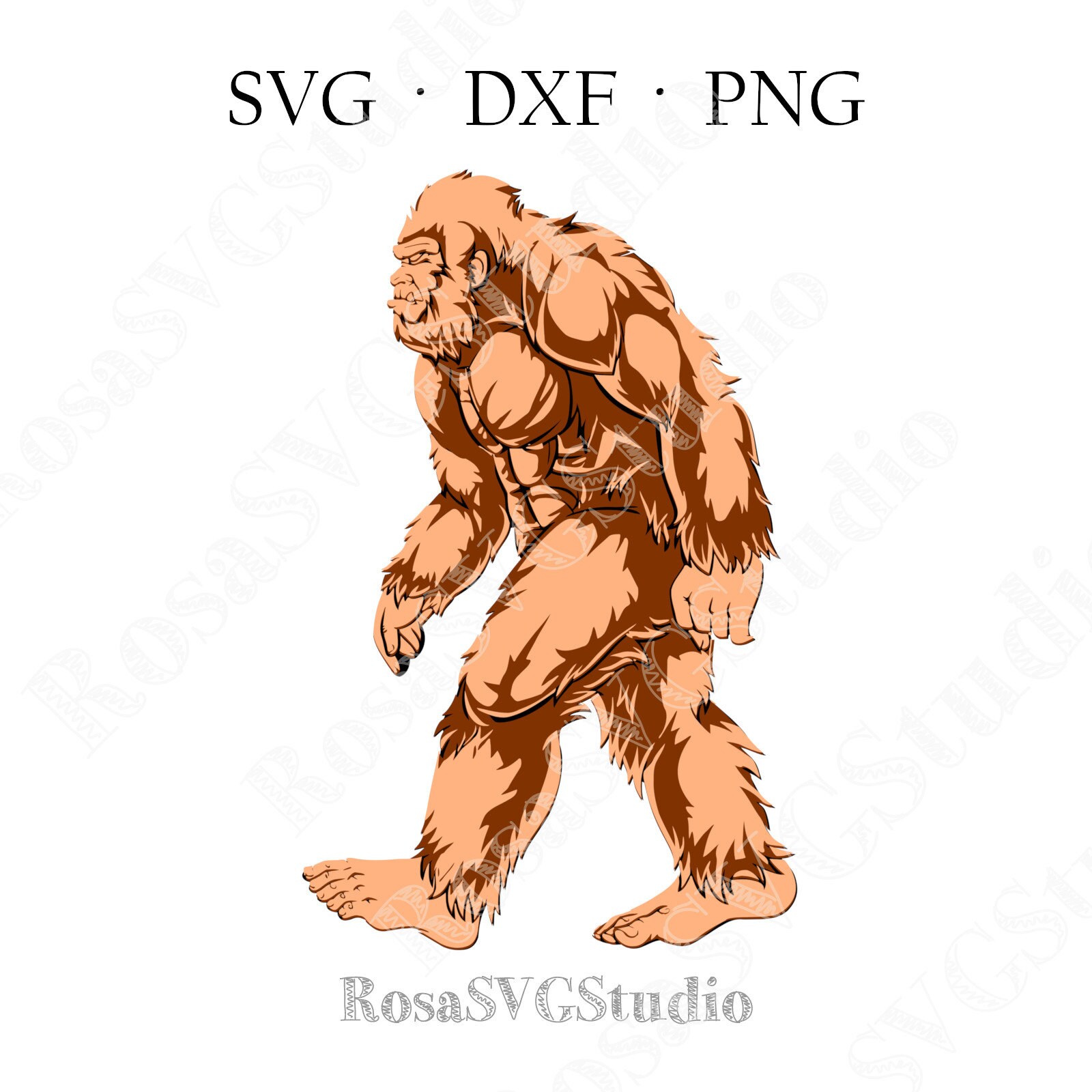 Bigfoot Svg Big Foot Svg Sasquatch Svg Yeti Svg Bigfoot - Etsy Australia