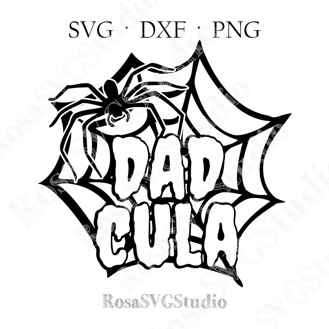 Dadcula Png, Dadcula Shirt Svg, Dadcula Svg, Halloween Svg, Spider Web ...