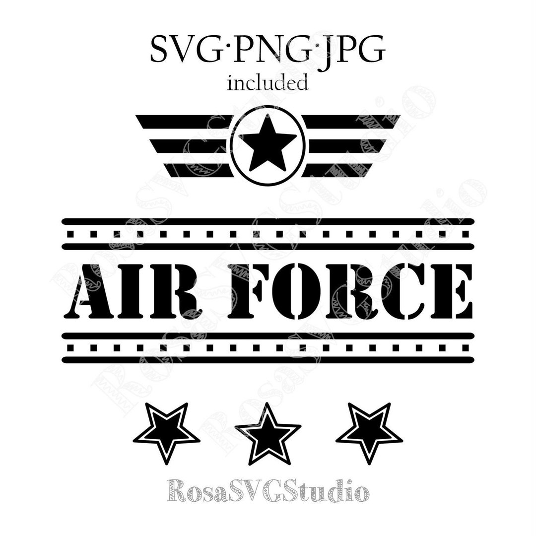 Air Force SVG, Memorial Day Svg, Patriotic Military Svg - Etsy