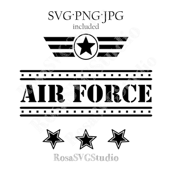 Air Force SVG Memorial Day svg patriotic military svg | Etsy
