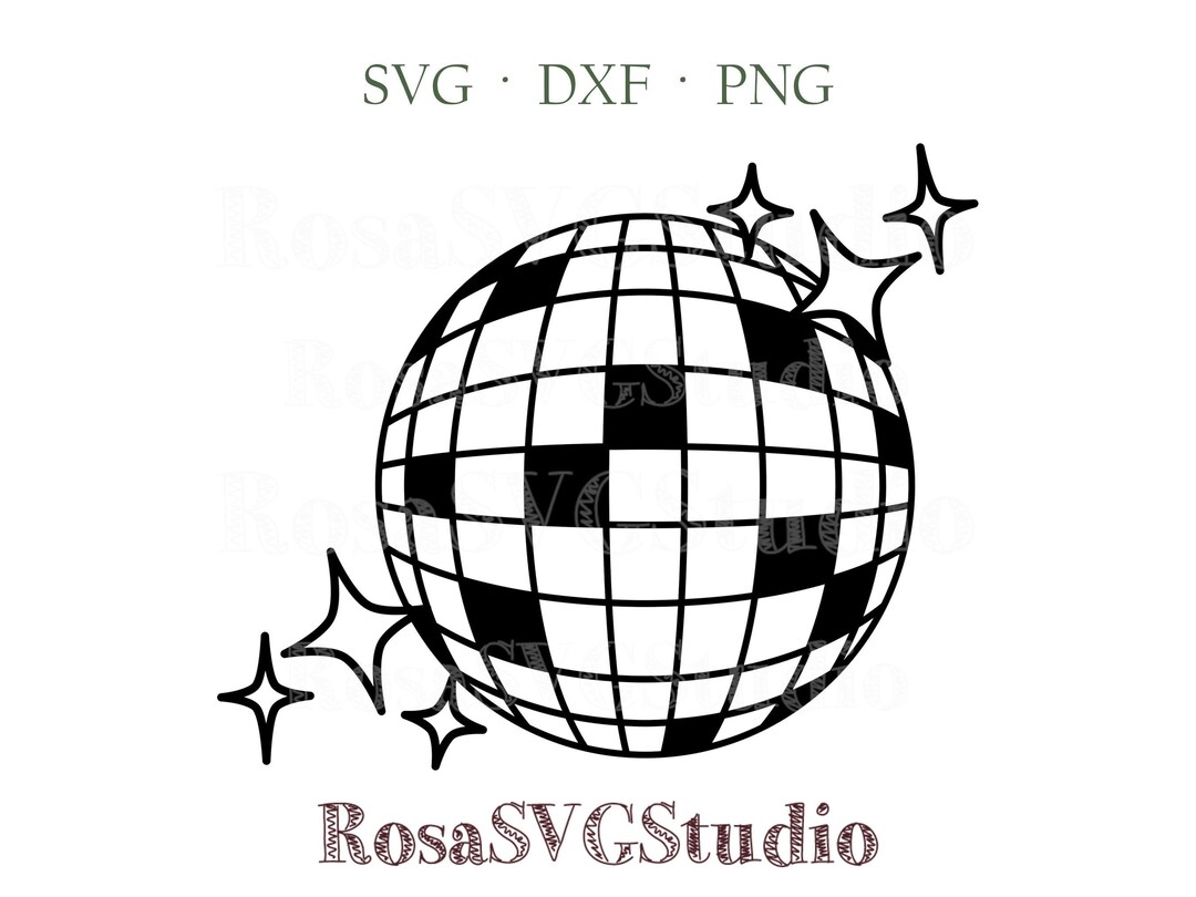 Disco Ball Svg. Use for Creating Disco Ball Decor for a Bachelorette ...