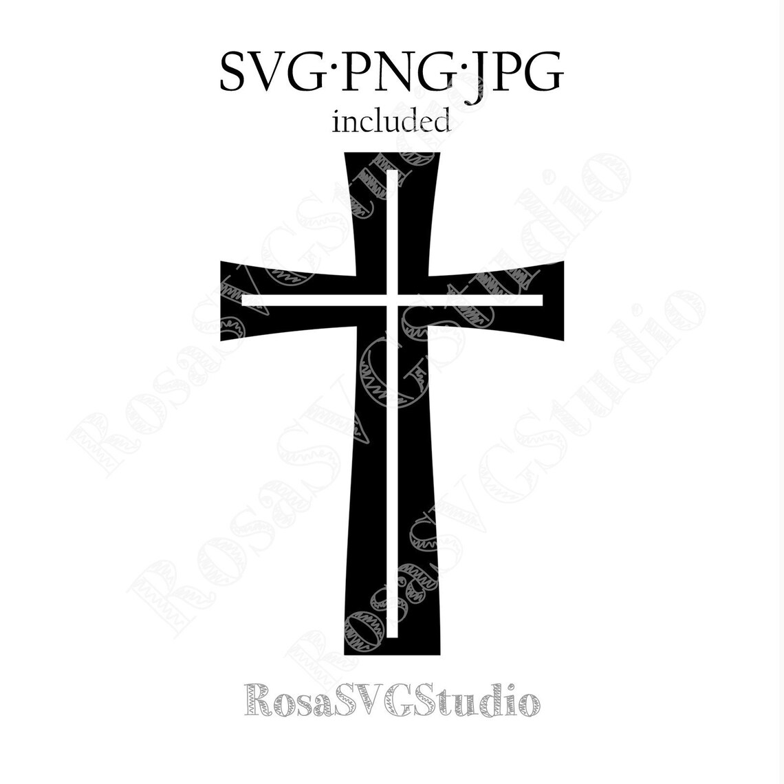 Religious svg Cross SVG First Communion svg | Etsy