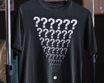 Question Mark Shirt - Etsy