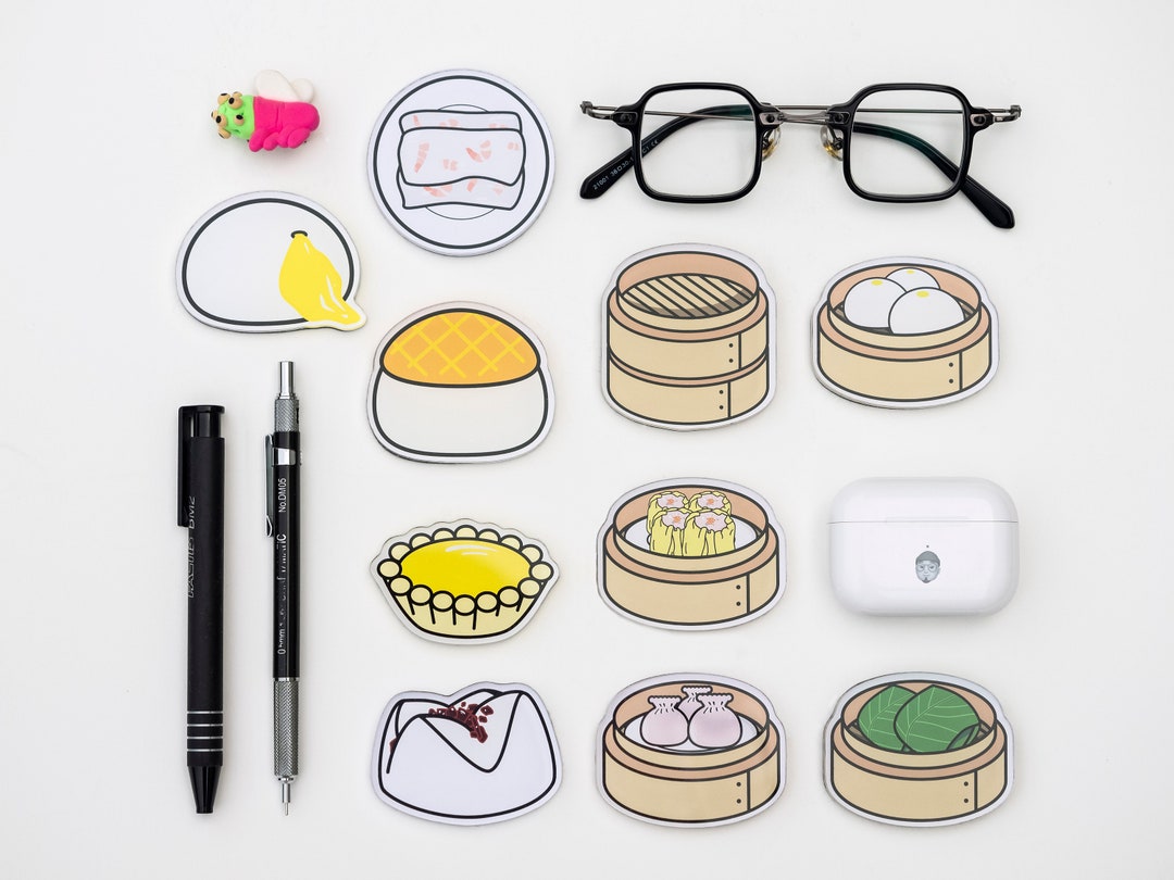 Dim Sum Fridge Magnet Set 10 Pcs - Etsy
