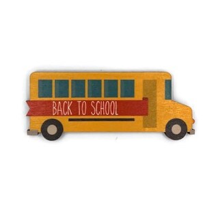 CLASSROOM DECOR Back to School Bus Teacher Gift Finished - Etsy