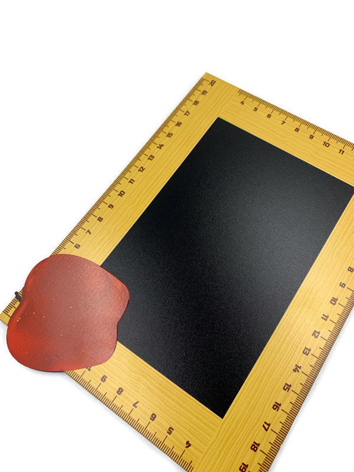 RULER CHALKBOARD Full Color Flawless Printed Design on Laser - Etsy