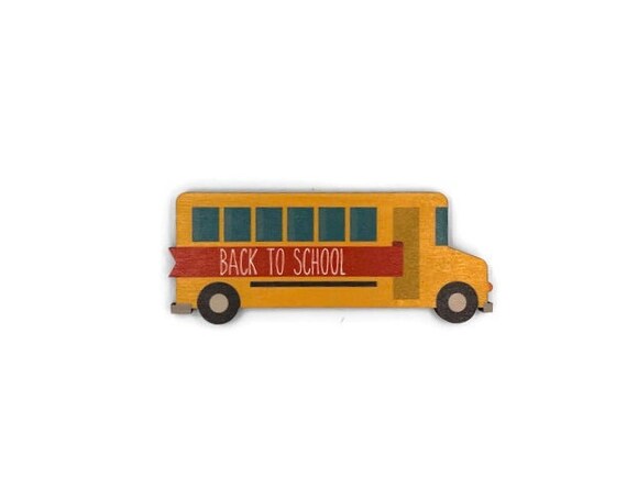 CLASSROOM DECOR Back to School Bus Teacher Gift Finished - Etsy