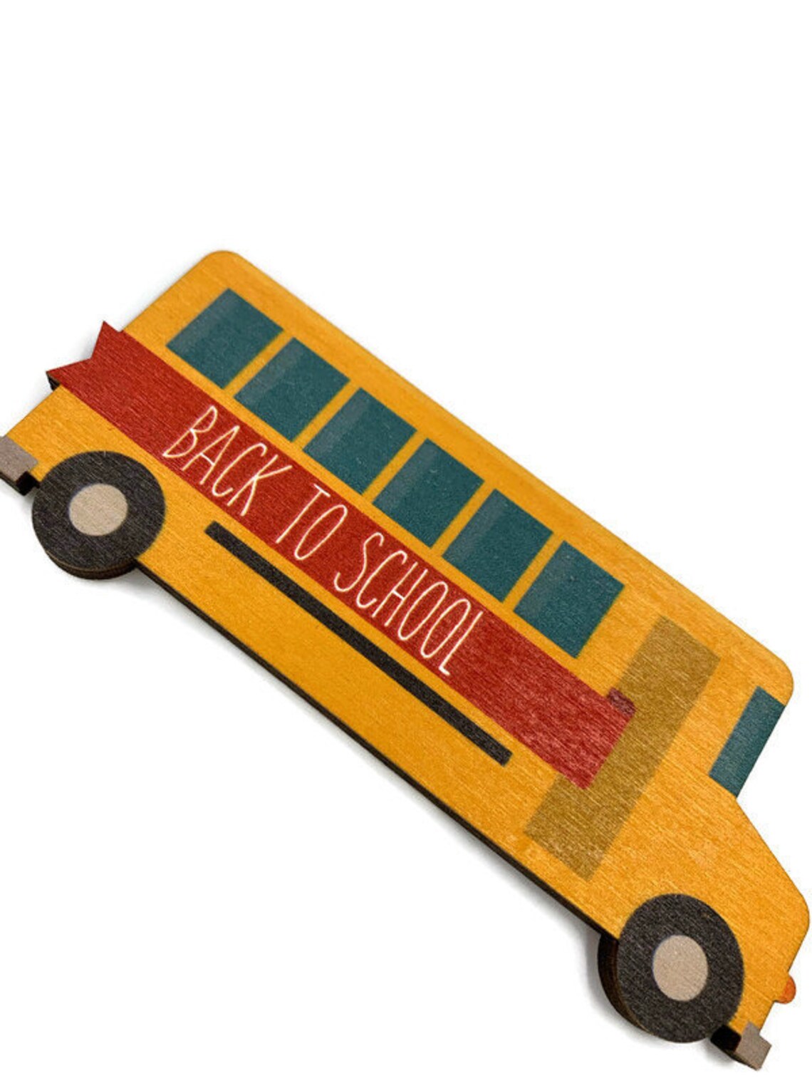 CLASSROOM DECOR Back to School Bus Teacher Gift Finished - Etsy