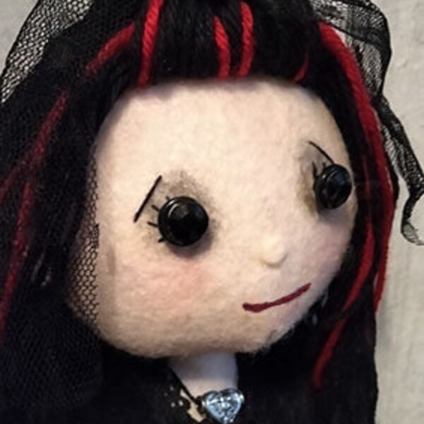 Gothic Art Doll - Etsy