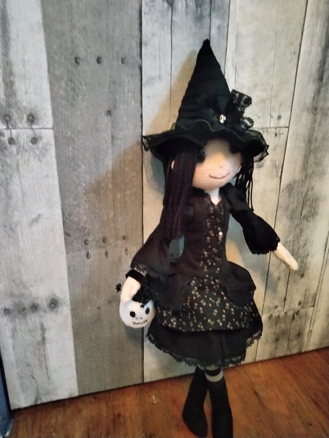 Skull Witch Doll - Etsy