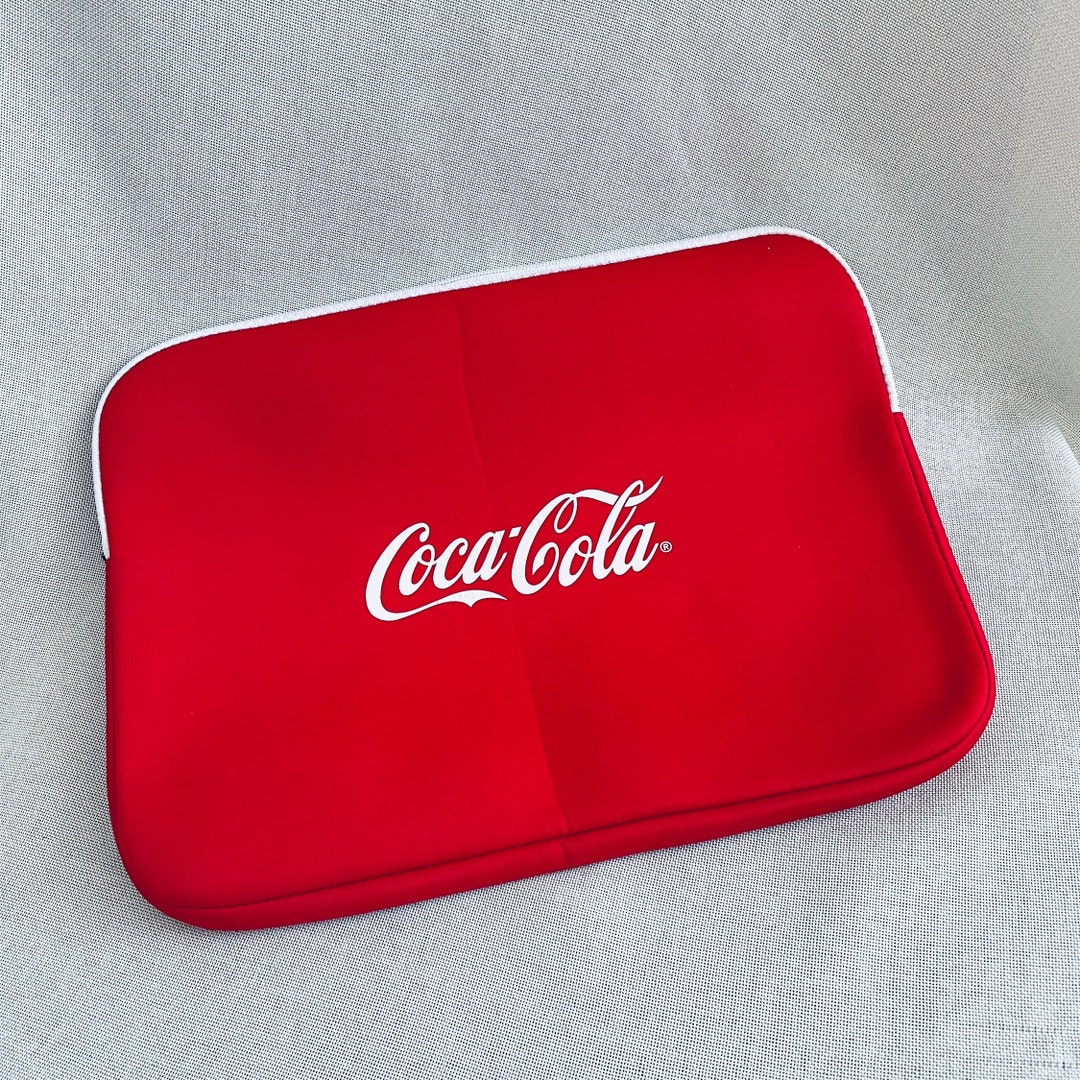 COCA-COLA Laptop Case Nylon Red Computer Case - Etsy