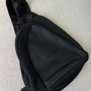 EXXONMOBIL Backpack Black Canvas Light Backpack - Etsy