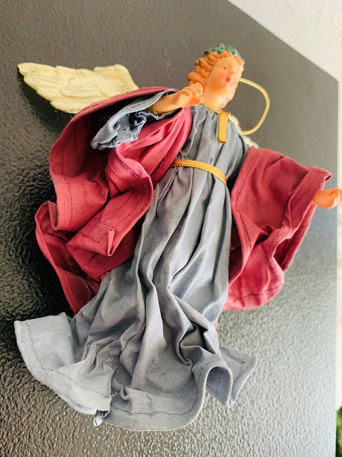 Paper Angel Vintage Paper Angel Hand Made Paper Angel Angel | Etsy