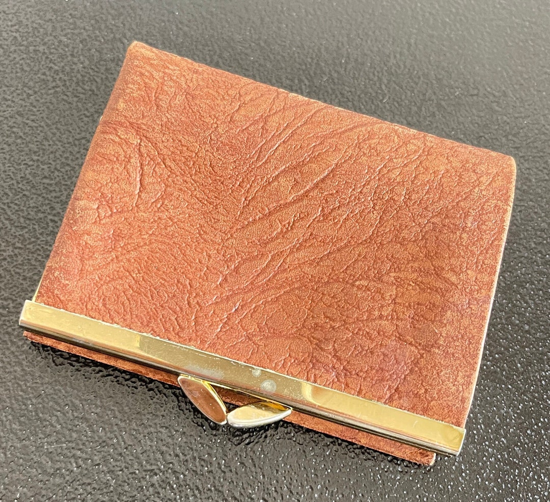 TILLEY Men's Wallet Dark Brown Leather Wallet Made in Canada Sahara ...