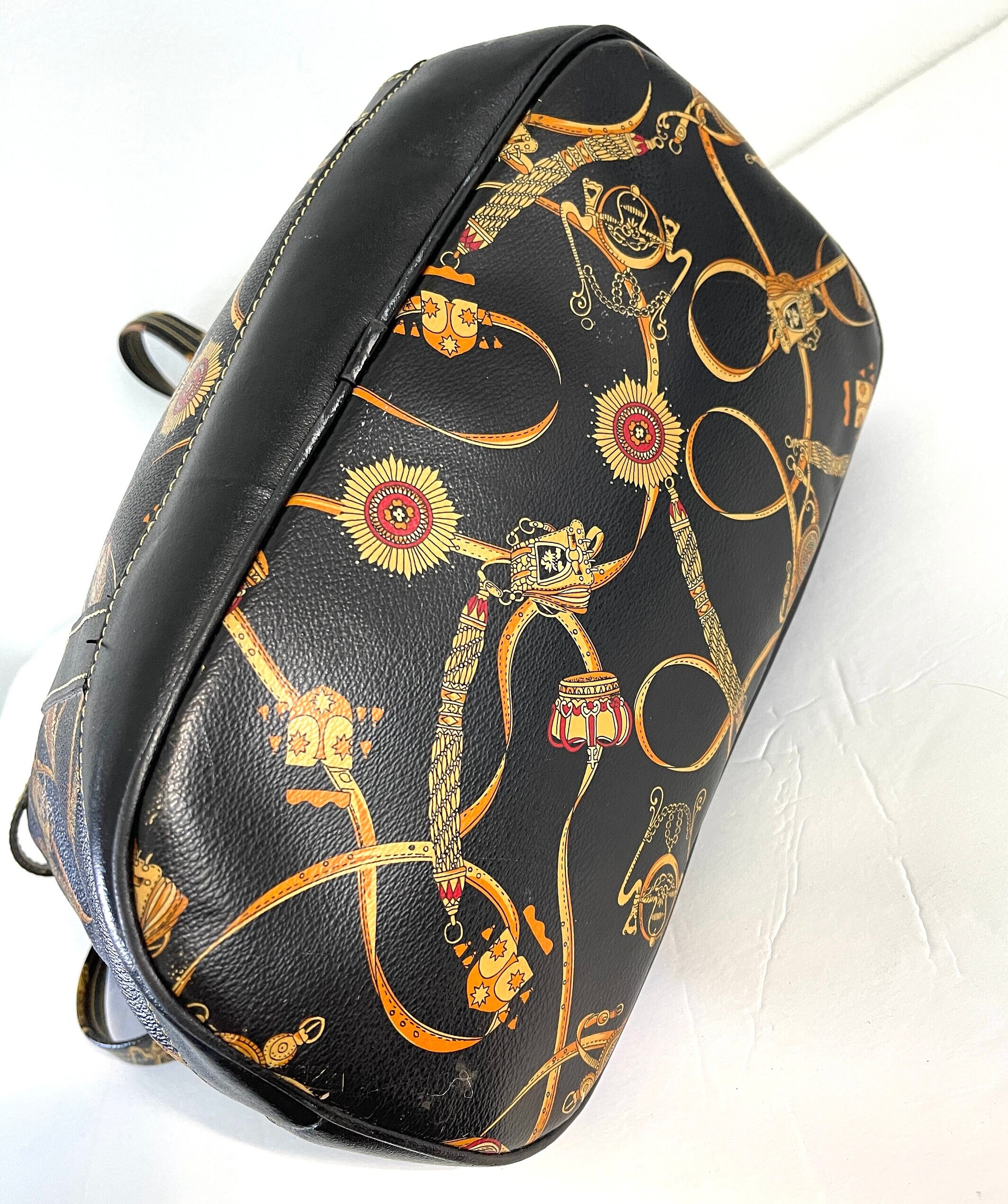 CHENSON COLLECTION Shoulder Bag Black/color Printed Tote Bag - Etsy