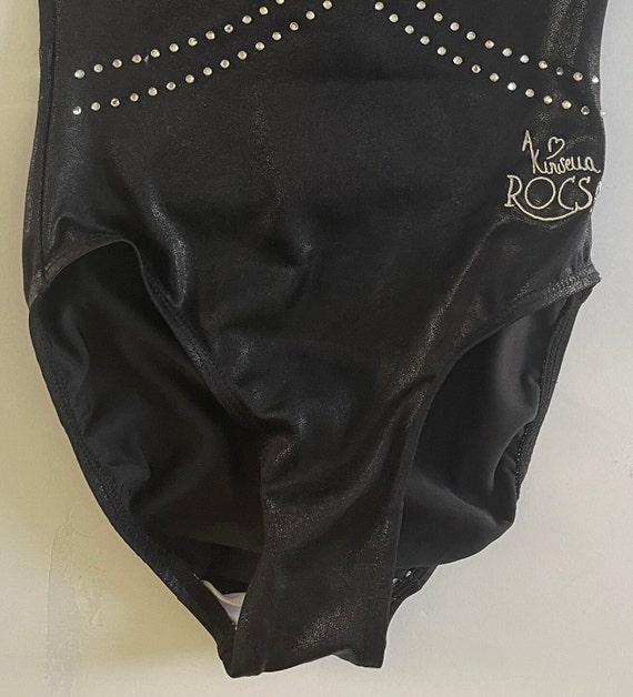 Quatro gymnastics Leotard Navy swimsuit for girl's Bl… - Gem Quatro gymnastics Leotard Navy swimsuit for girl's Bl… - Gem