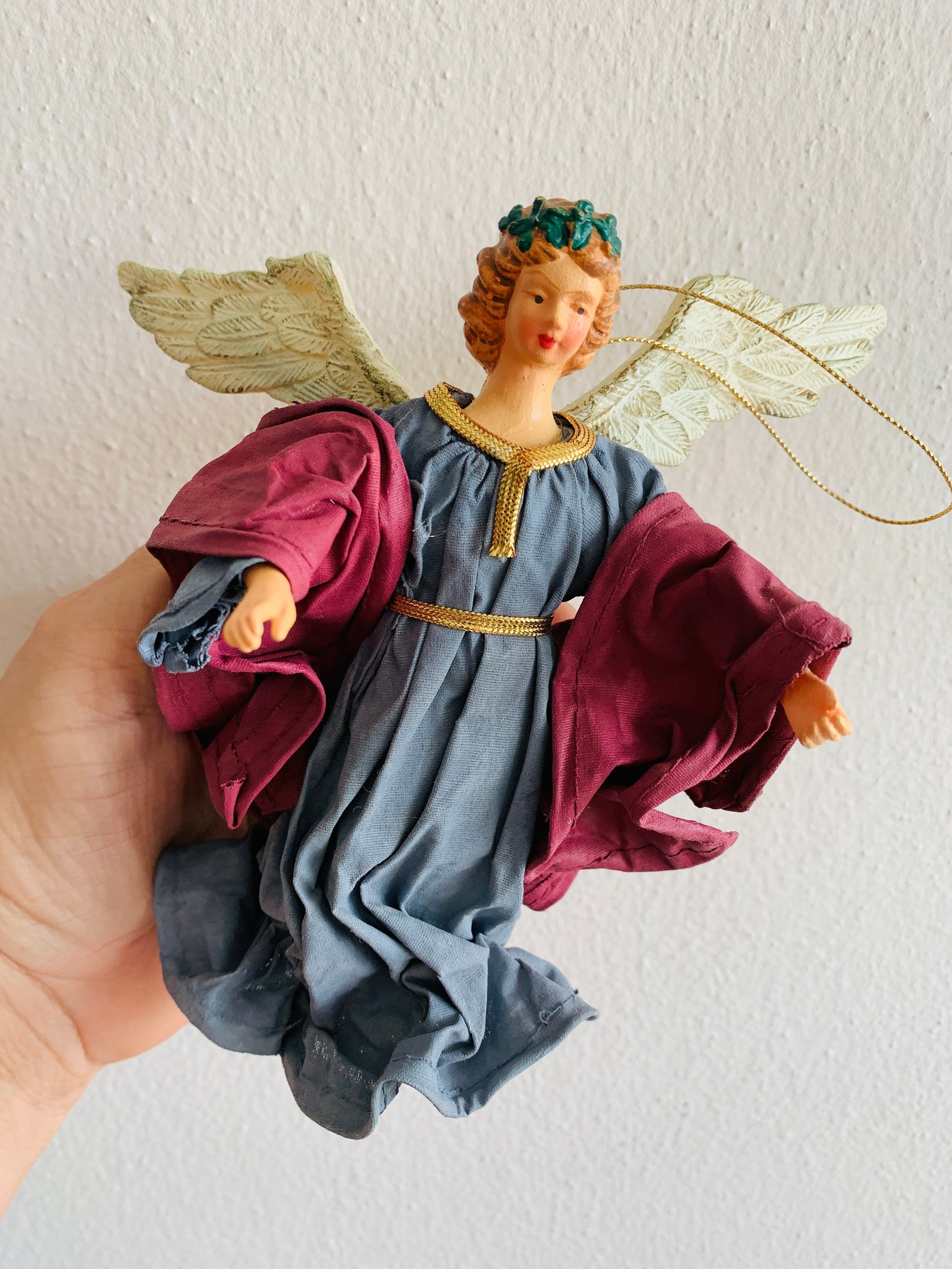 Paper Angel Vintage Paper Angel Hand Made Paper Angel Angel Made of ...