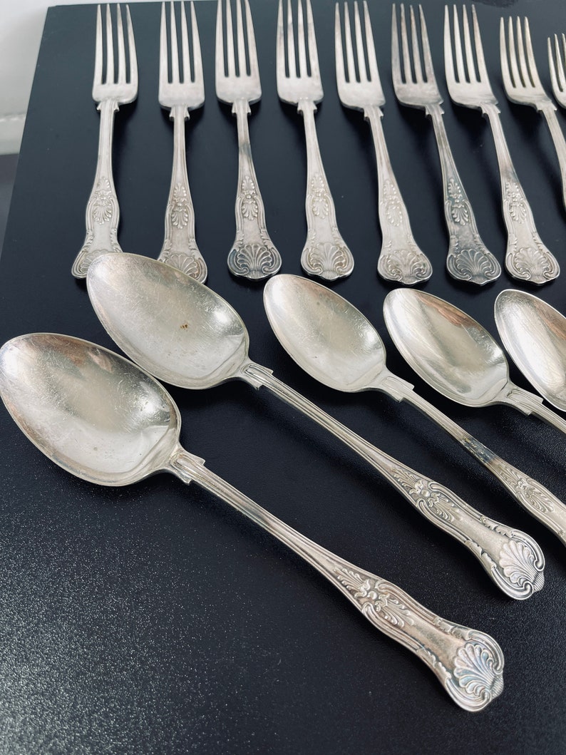 Lot of 22 Vintage EPNS Silverware Silver Plate Sweden Dinner - Etsy