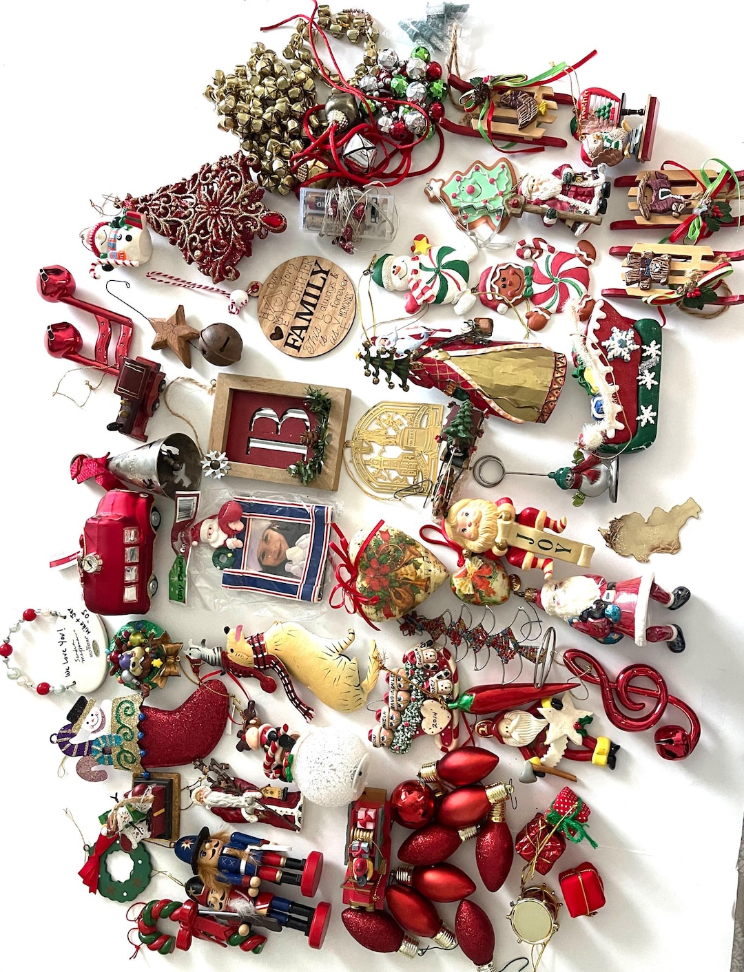 Christmas Ornaments Lot of 68 Customize Ornament Christmas Gift Unique ...