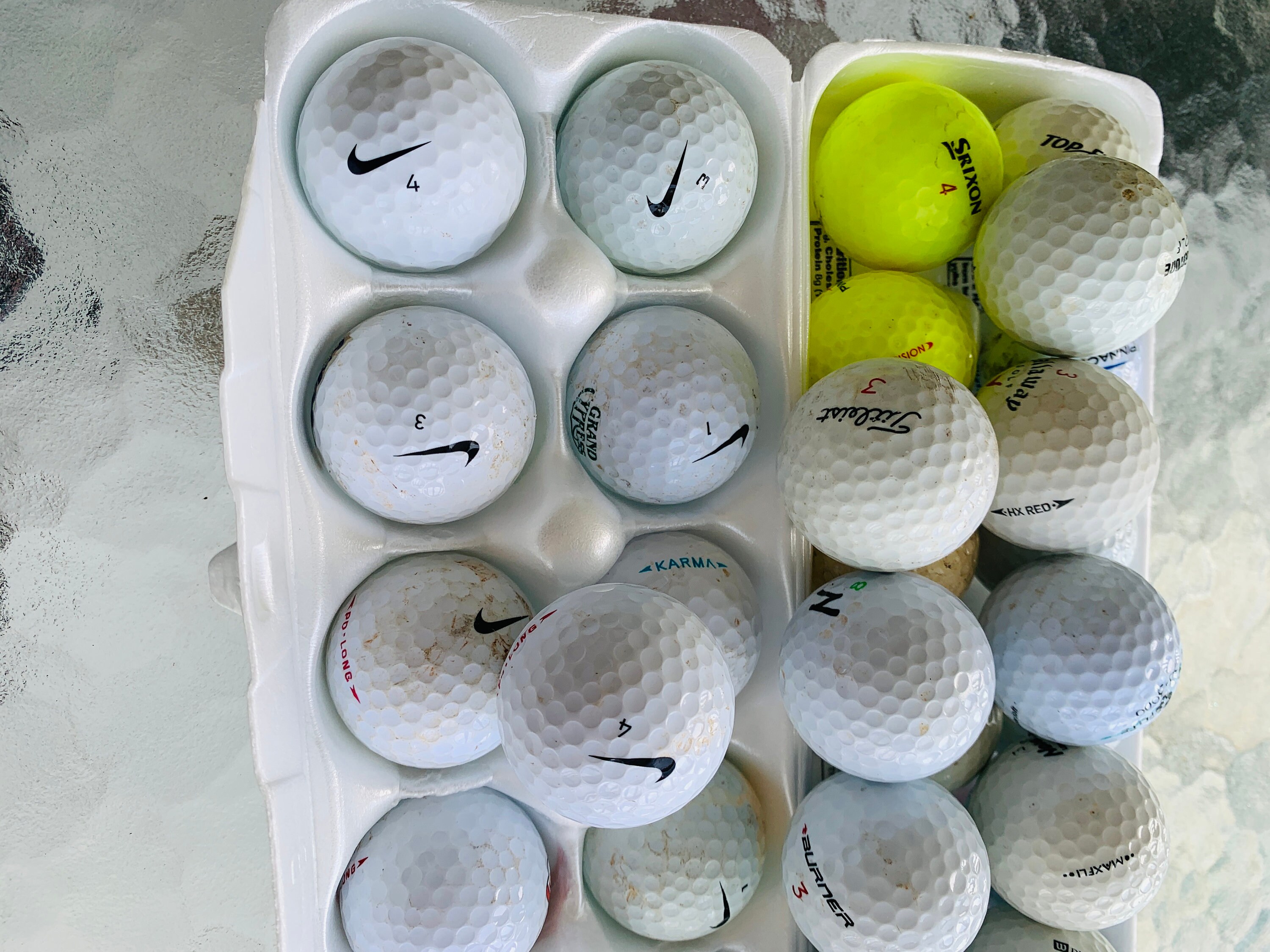 38 GOLF Balls Mix New/used Golf Balls 38 Second Chance Golf - Etsy