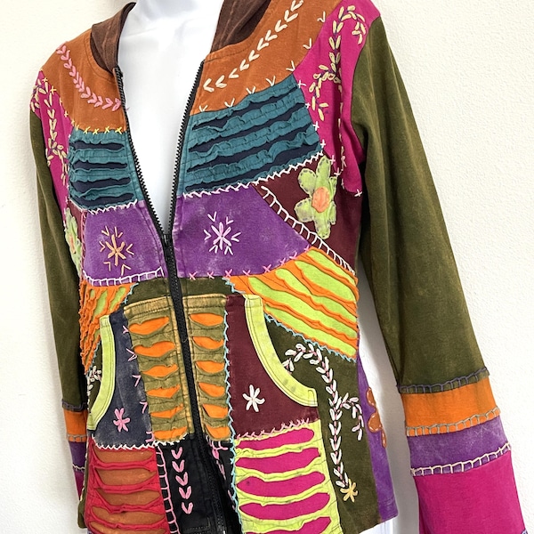Multi Colored Coat - Etsy